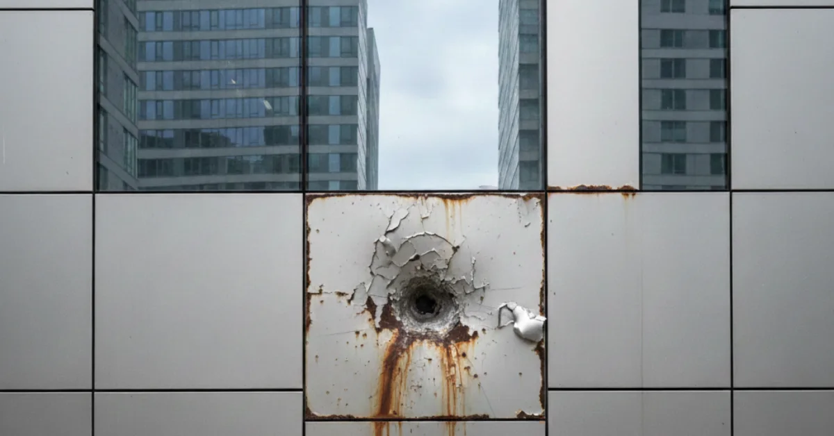 Metal Wall Panel Repair Houston | Leaks, Dents & Rust Repair
